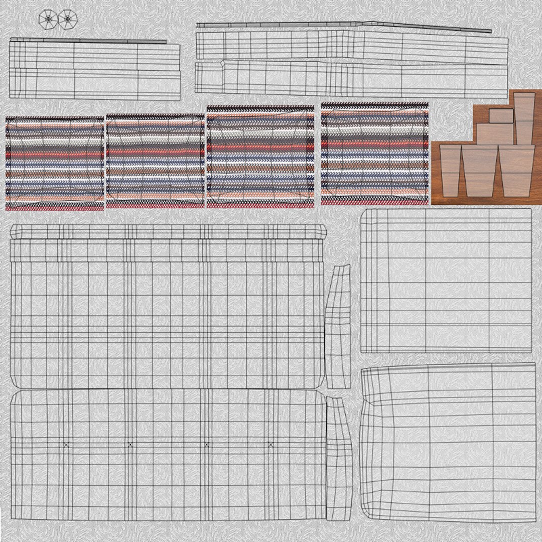 Sofa Architectural Living Model - TurboSquid 1324899