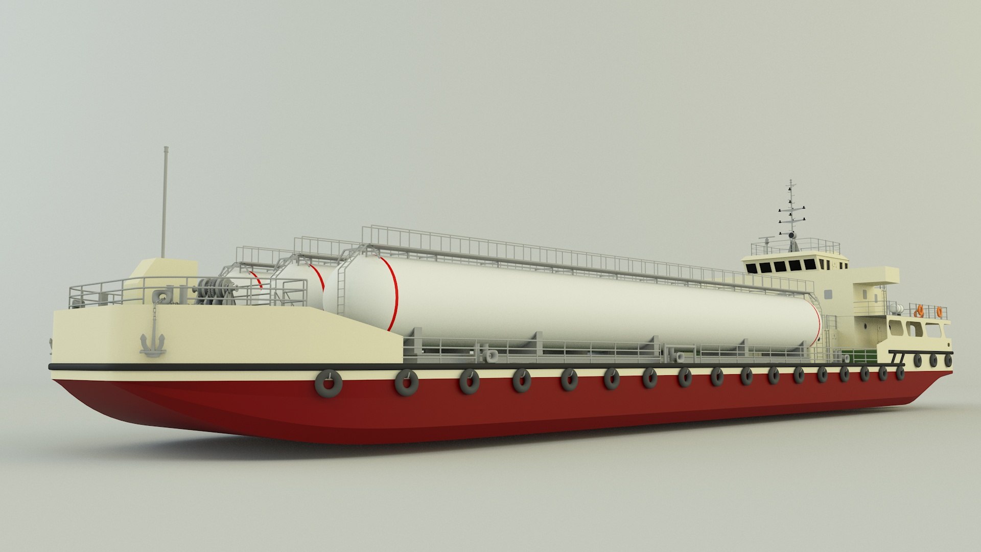 LPG Gas Carrier Ship 3D Model 3D - TurboSquid 2248388