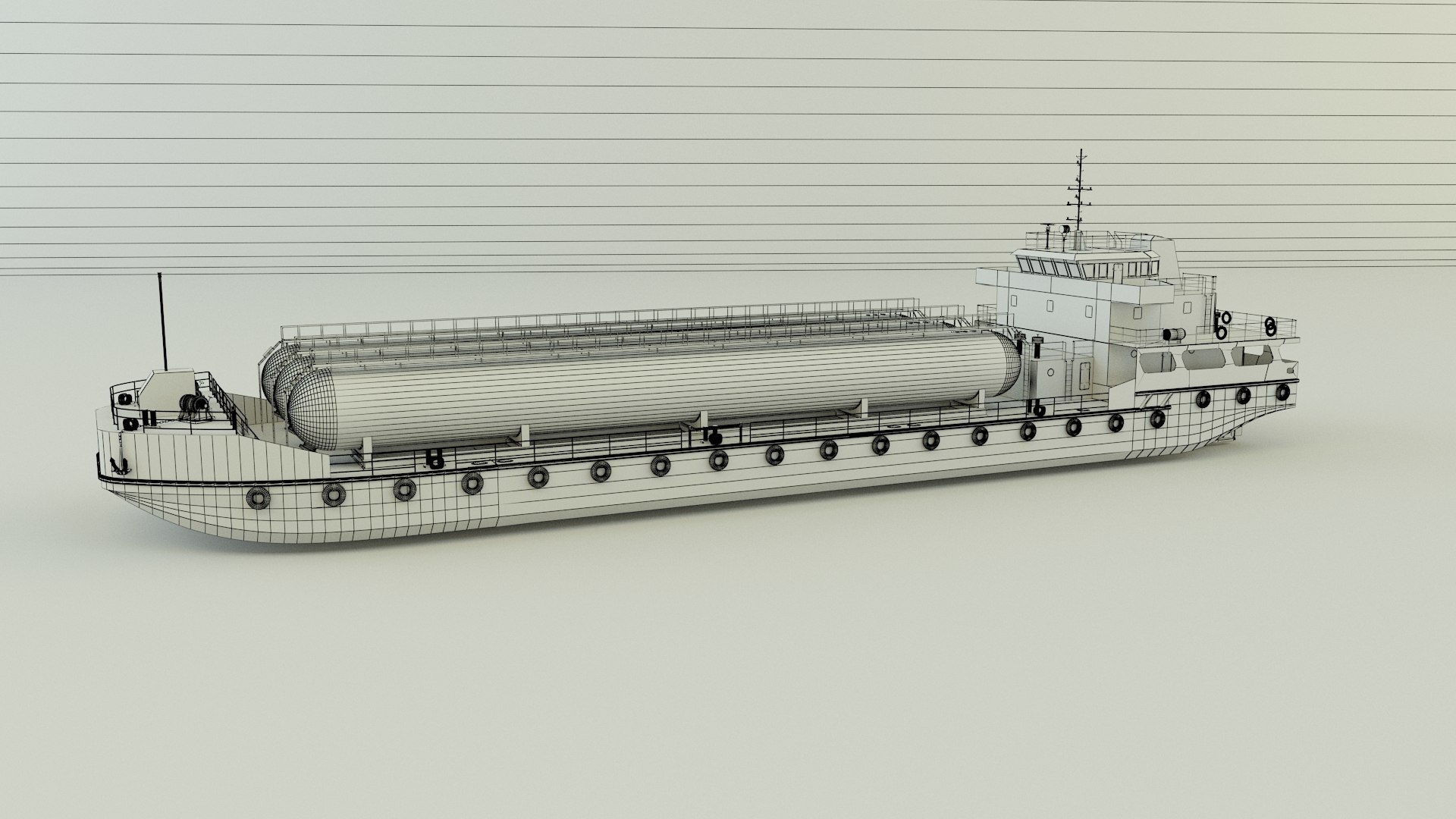 LPG Gas Carrier Ship 3D Model 3D - TurboSquid 2248388