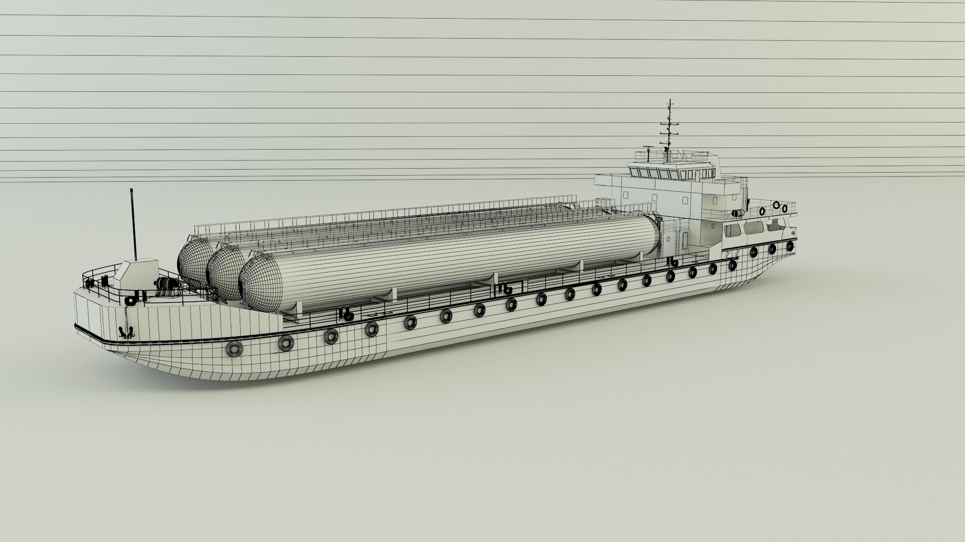 LPG Gas Carrier Ship 3D Model 3D - TurboSquid 2248388