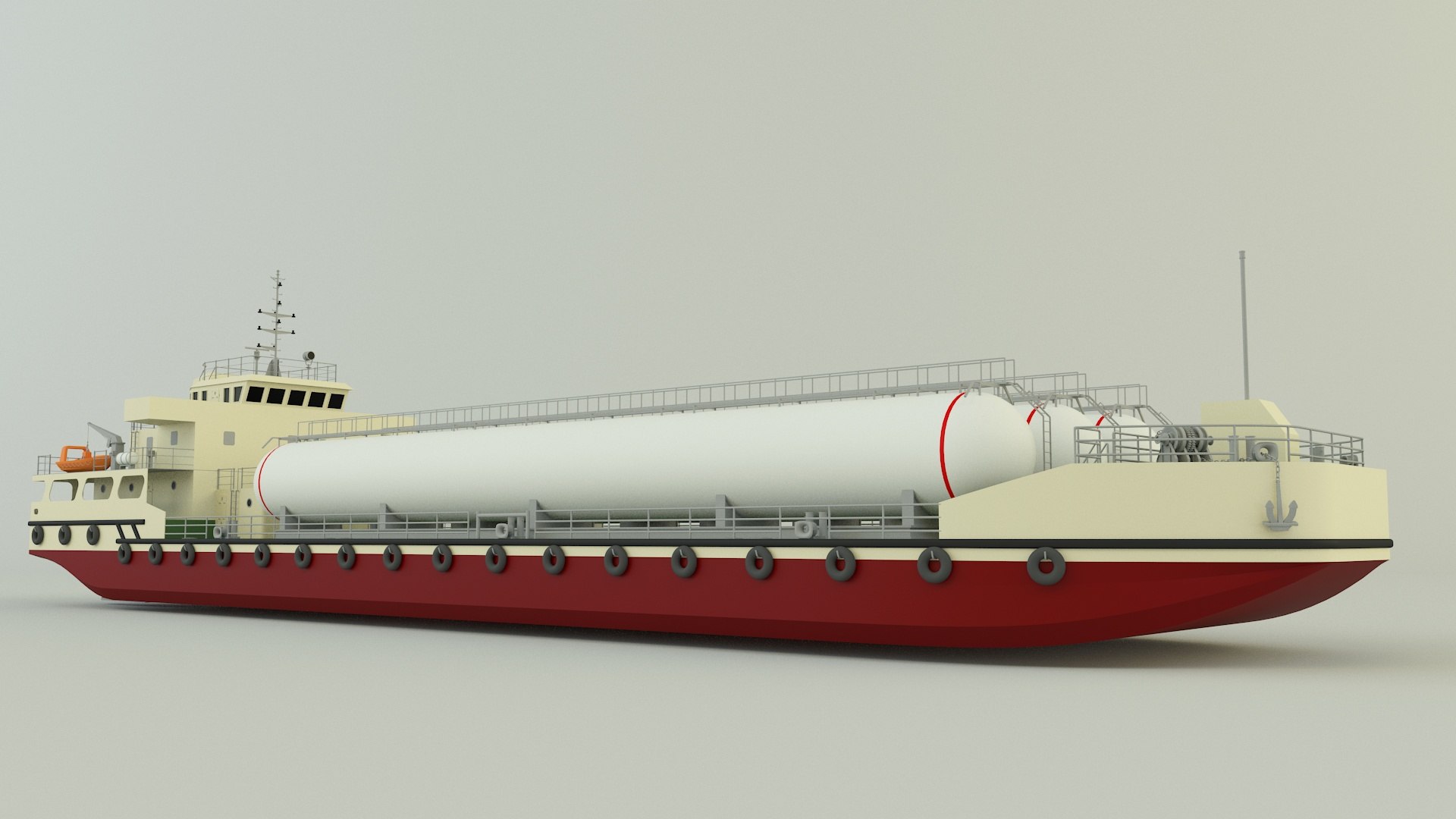 LPG Gas Carrier Ship 3D Model 3D - TurboSquid 2248388