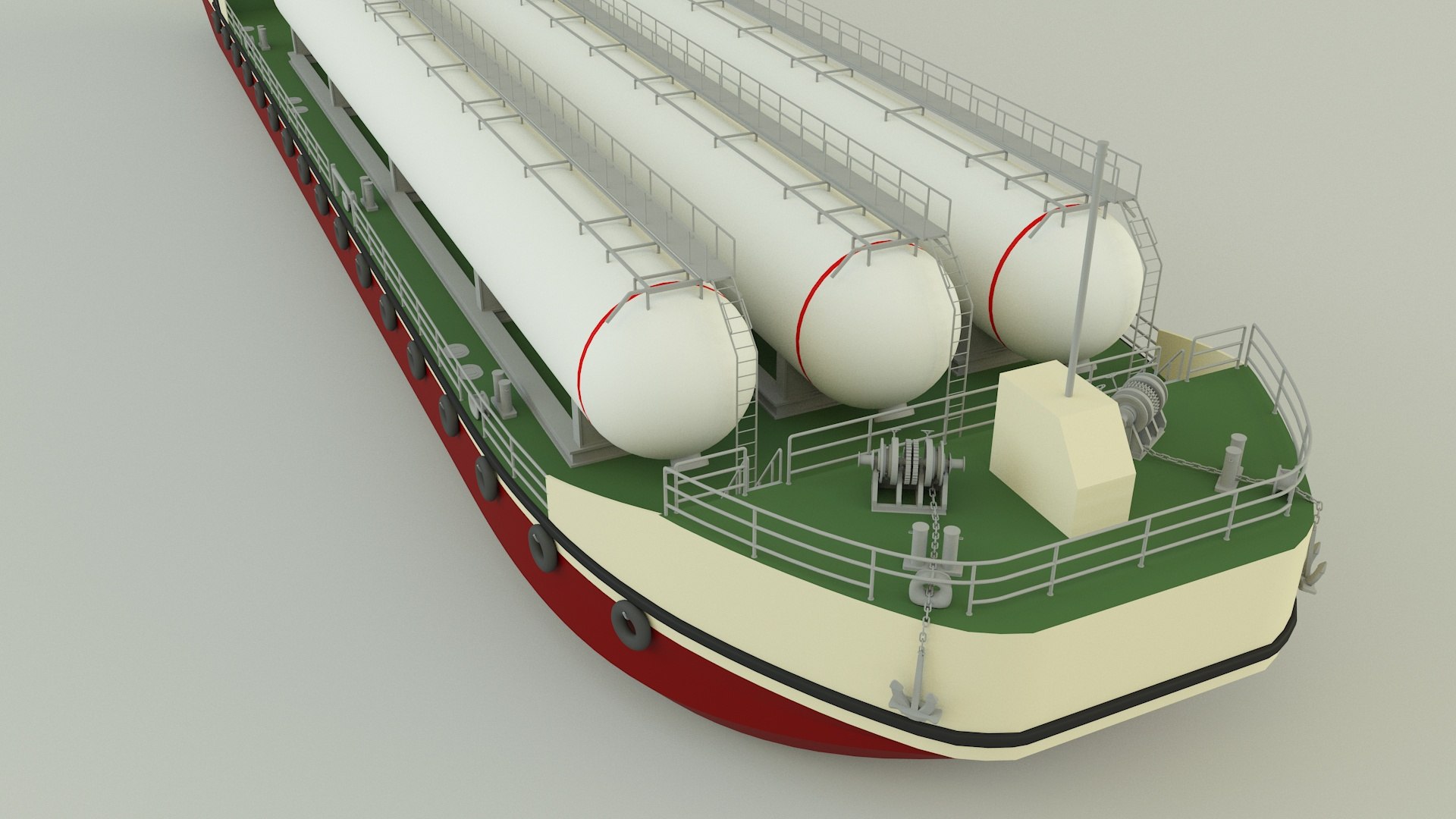LPG Gas Carrier Ship 3D Model 3D - TurboSquid 2248388