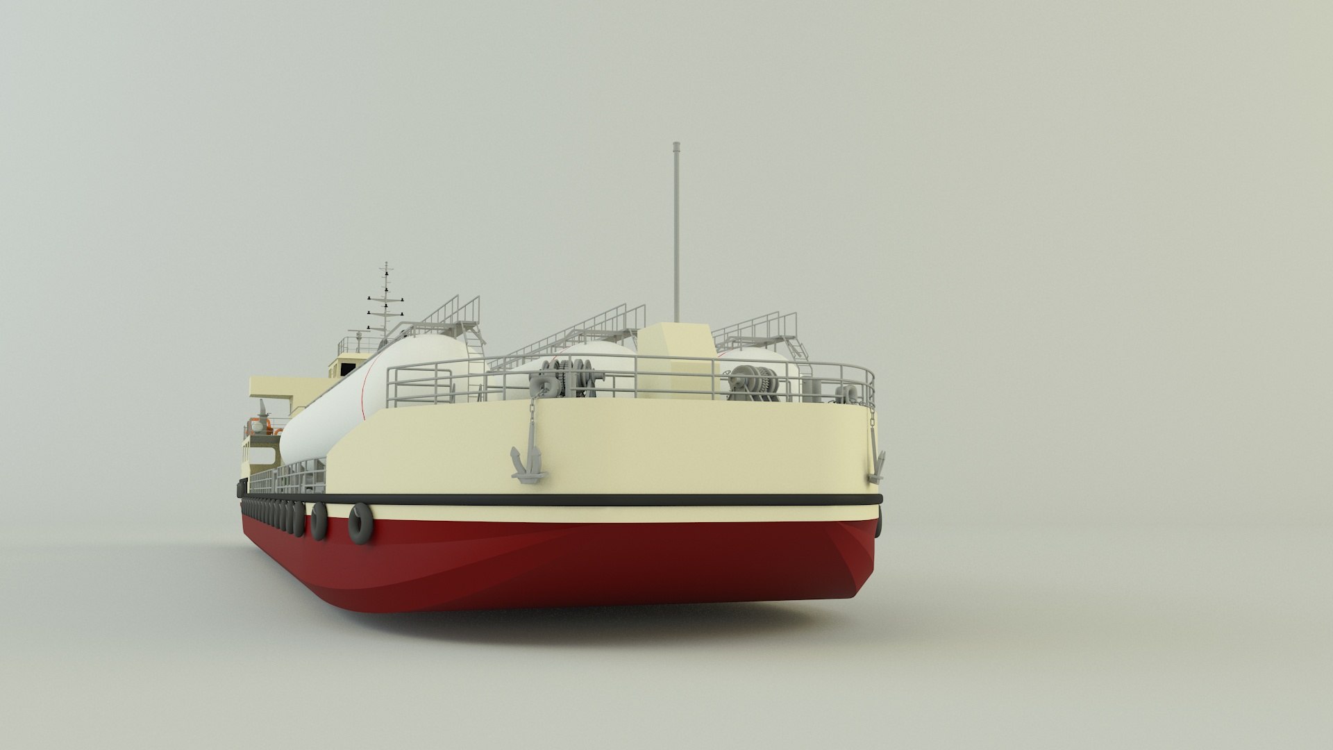 LPG Gas Carrier Ship 3D Model 3D - TurboSquid 2248388