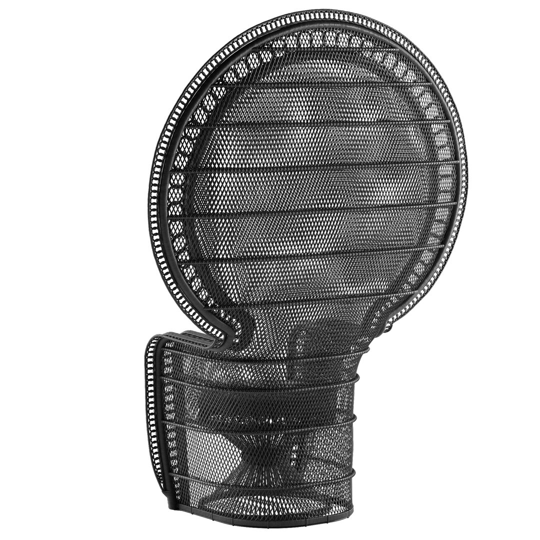 Melek armchair model - TurboSquid 1625315