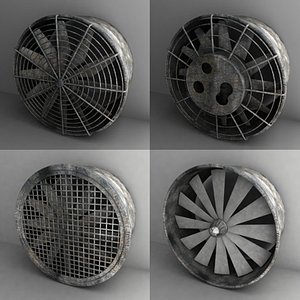 3dsmax large fan