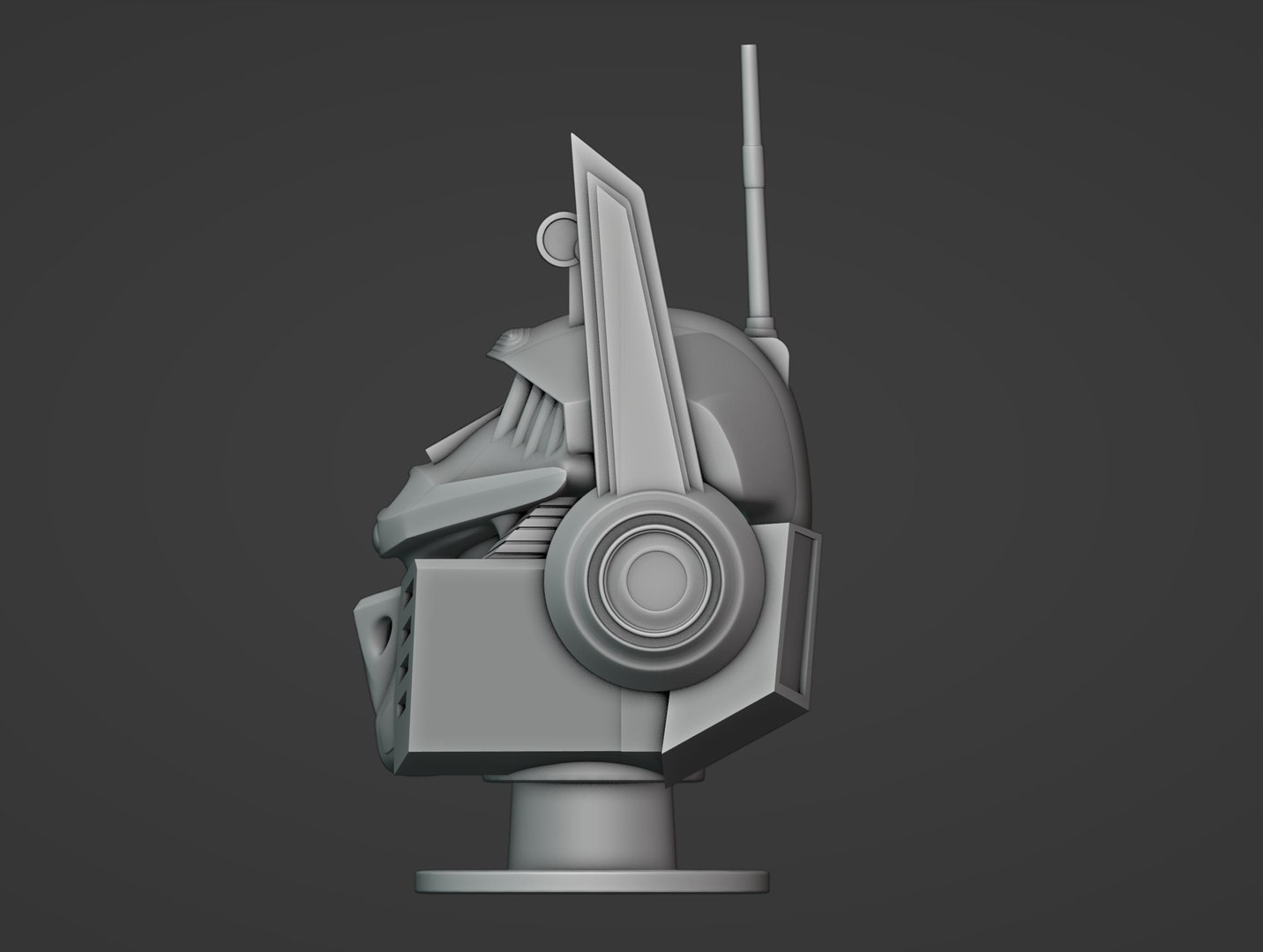 Mecha Head 3D - TurboSquid 2098953