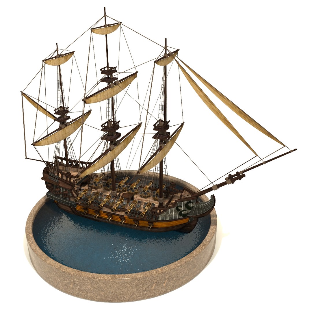3D Pirate Games Sails Model - TurboSquid 1287305