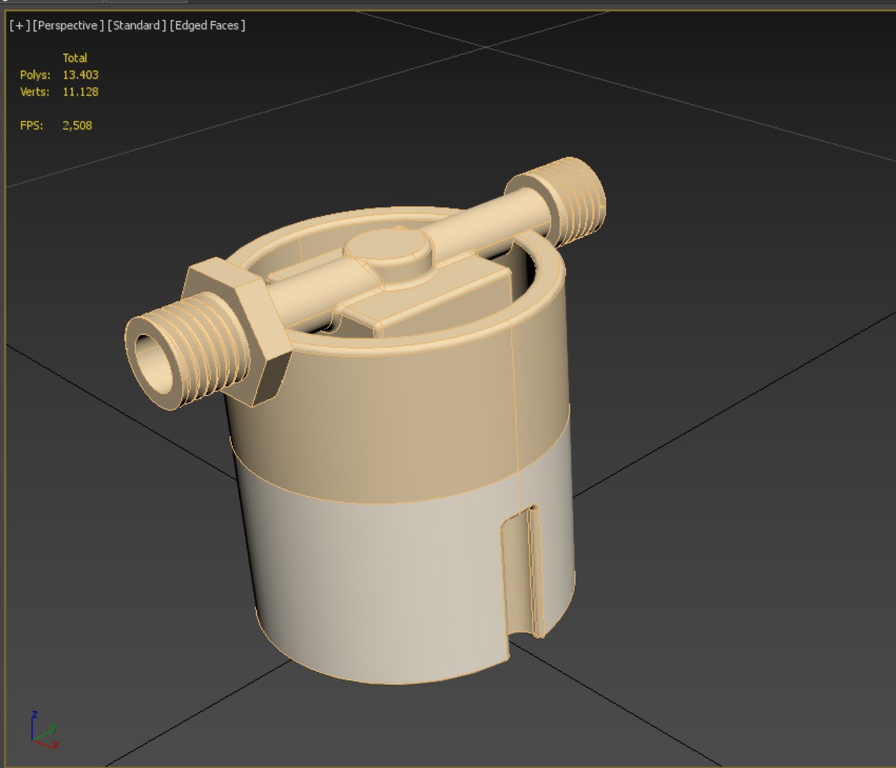 3D AUTOMATIC WATER LEVEL CONTROL VALVE FAUCET - TurboSquid 2233008