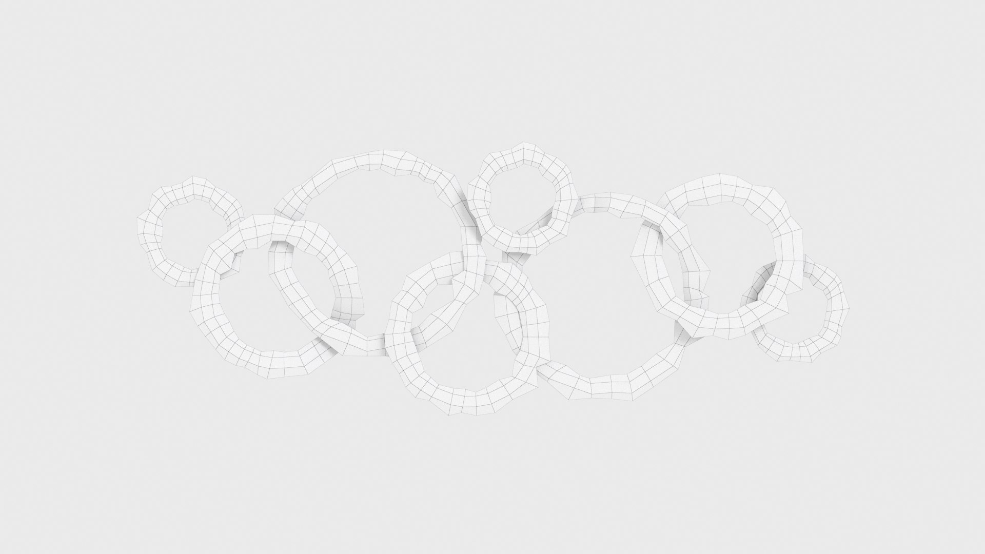 Wall Pano Rings 3D - TurboSquid 2098751