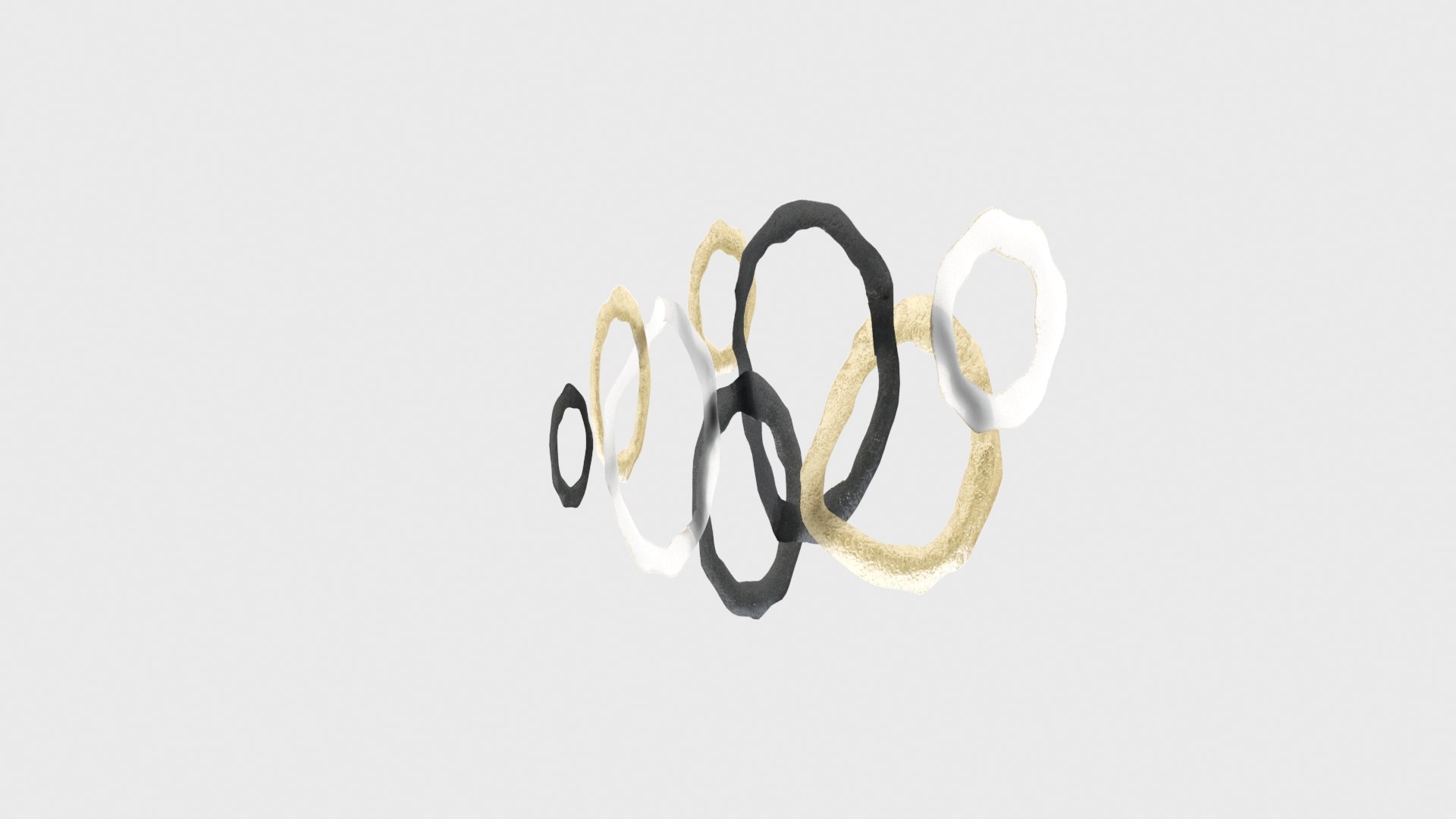 Wall Pano Rings 3D - TurboSquid 2098751