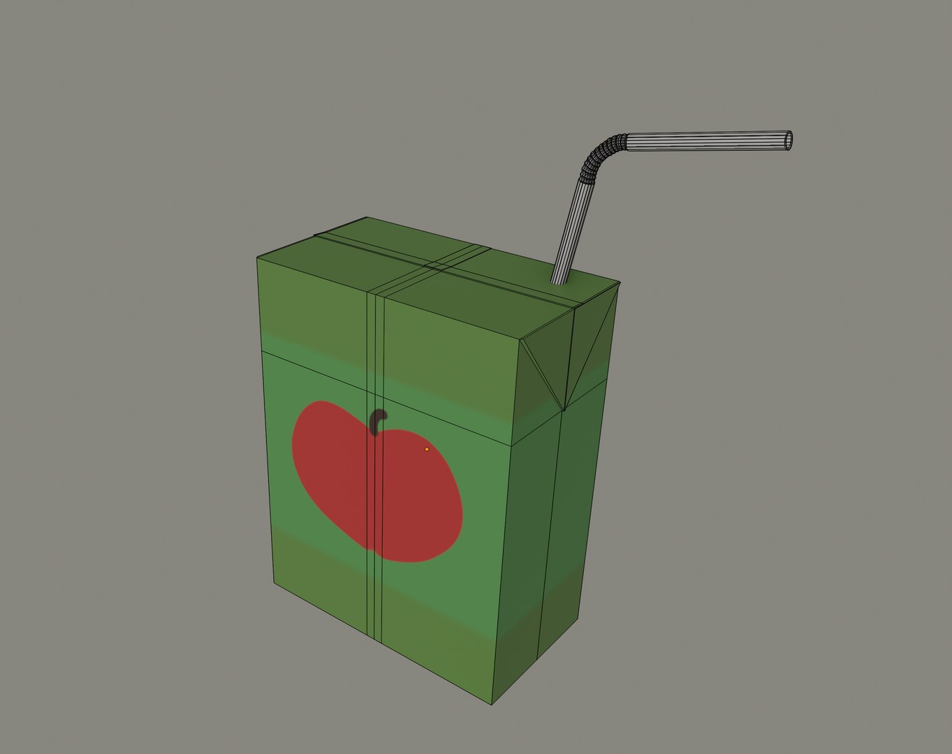 Juice Box 3D Model - TurboSquid 1868256