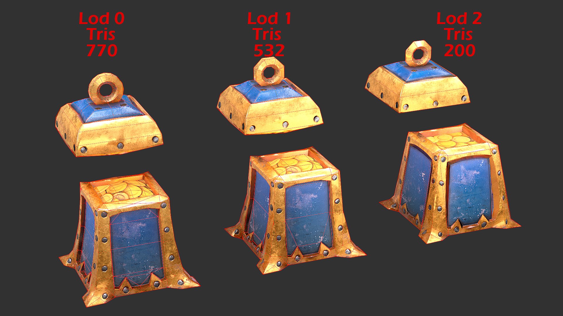 Stylized Chest Model - TurboSquid 1730765