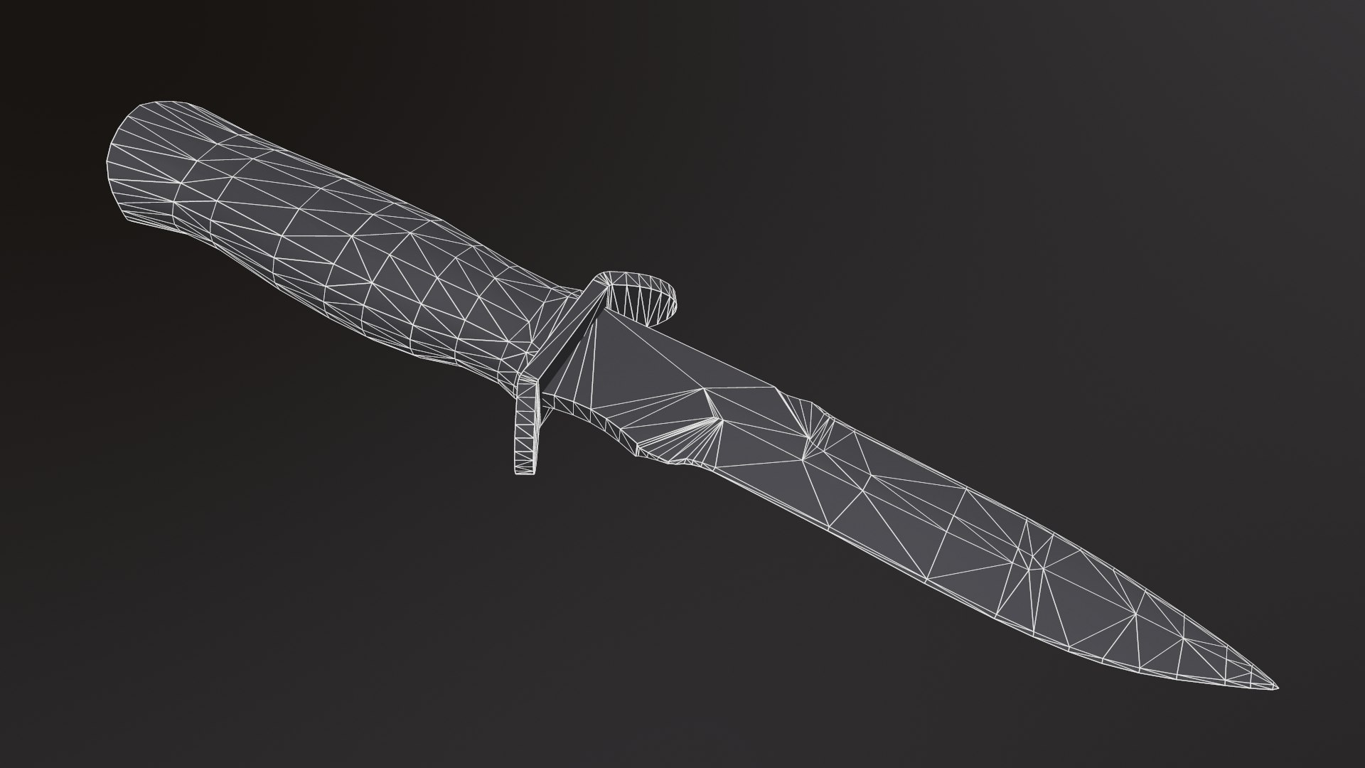 Combat Knife 3D Model - TurboSquid 1518234