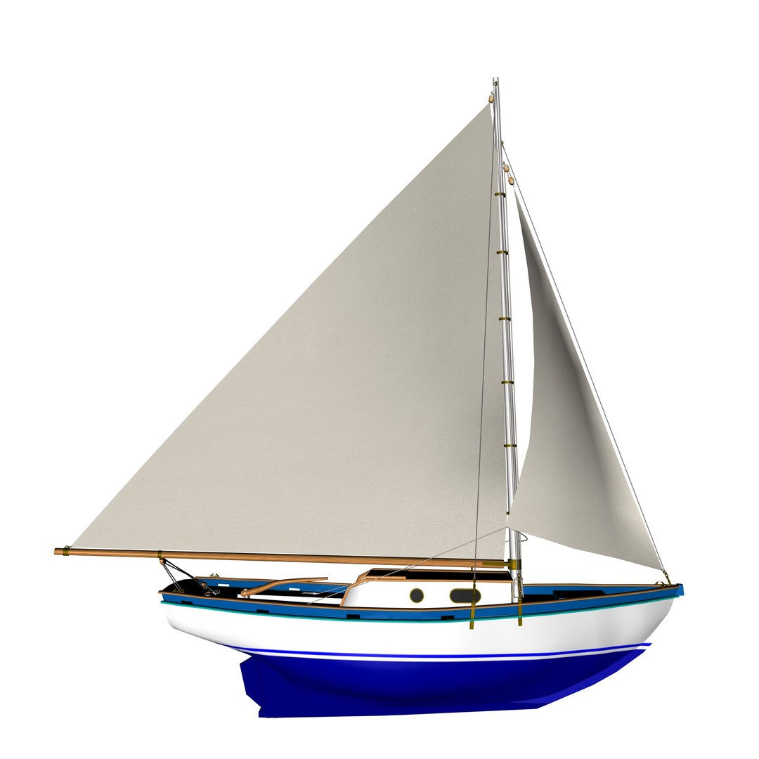 3d Model Sloop