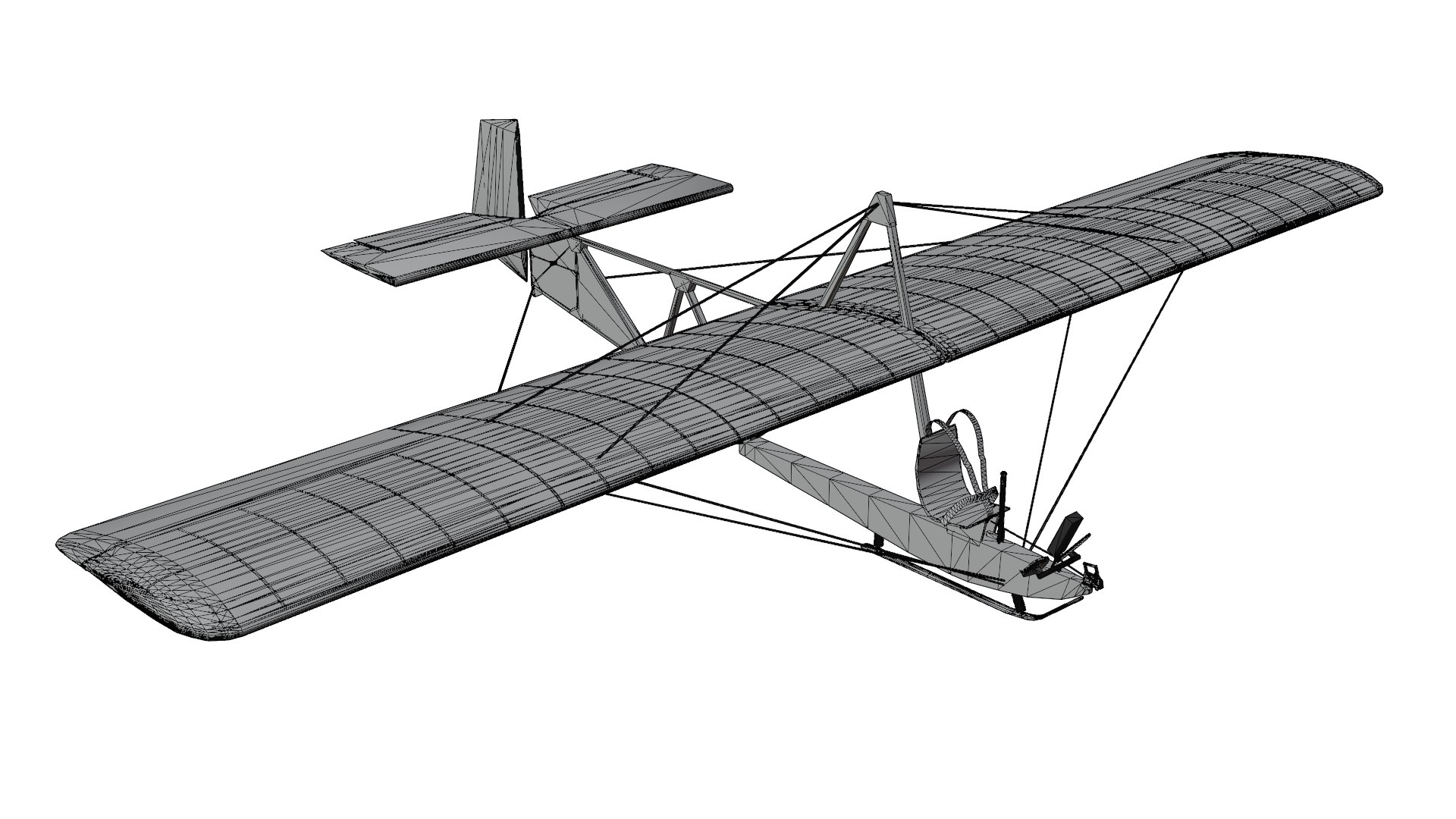 3D Glider SG-38 - TurboSquid 2328196