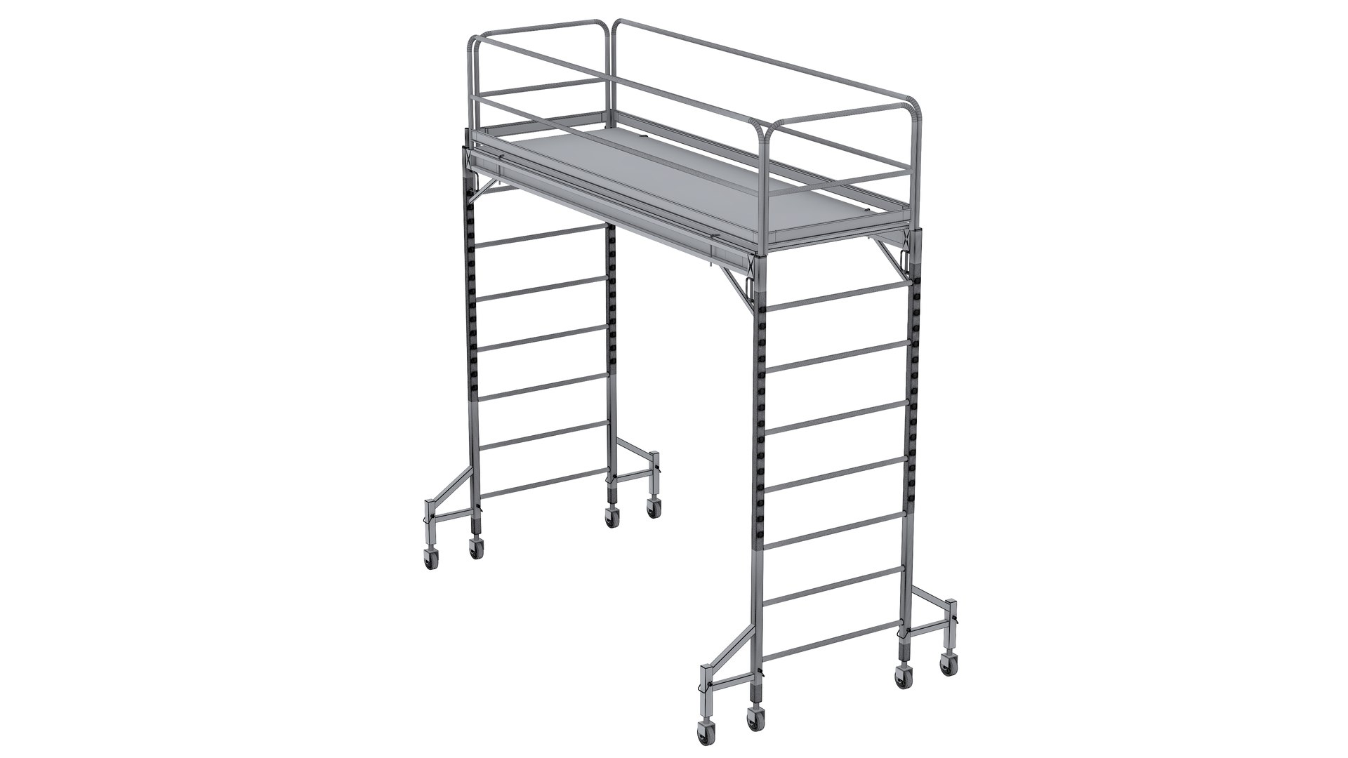 Multi Purpose Rolling Scaffolding 3D Model - TurboSquid 2337337