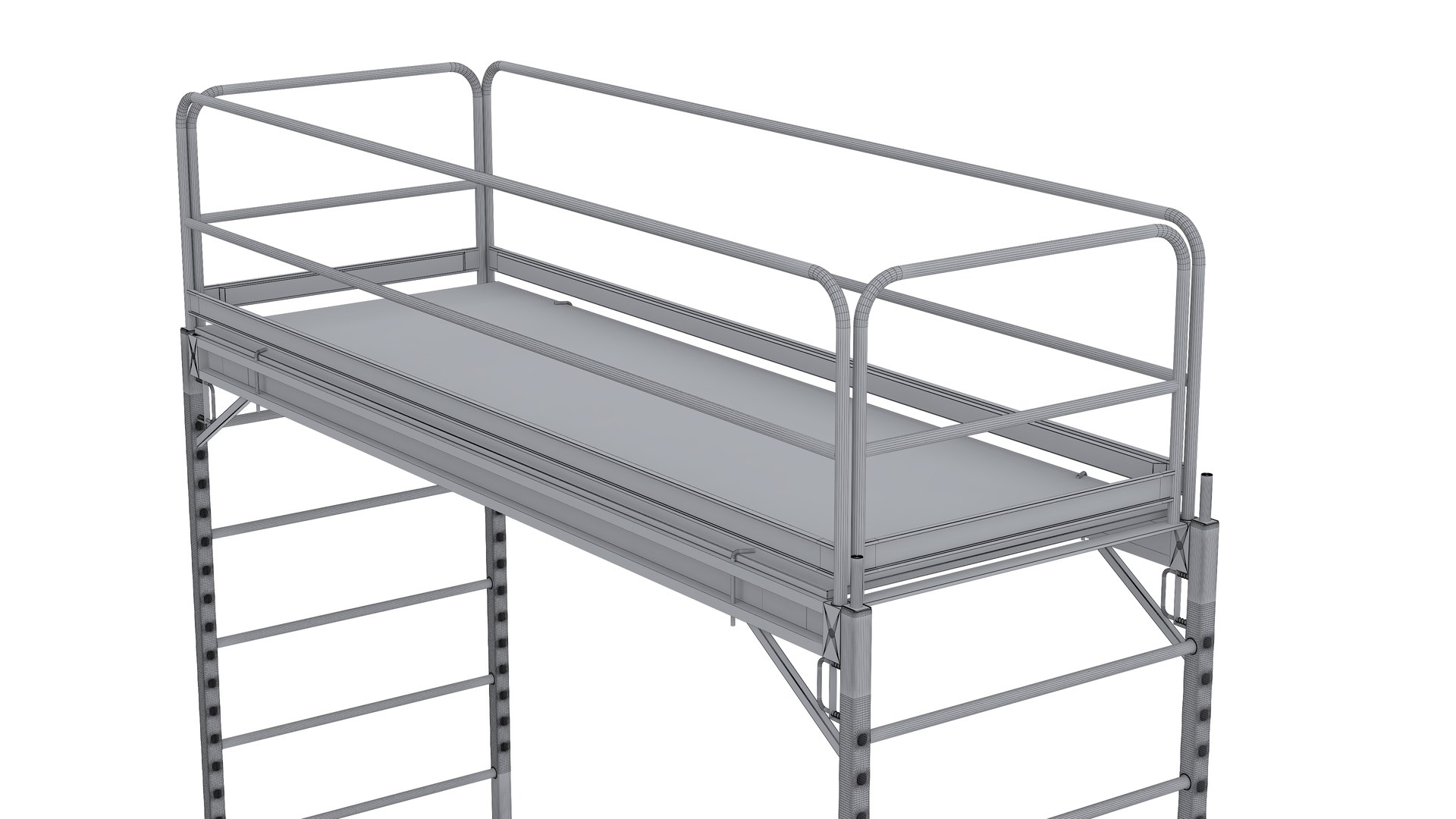 Multi Purpose Rolling Scaffolding 3D Model - TurboSquid 2337337