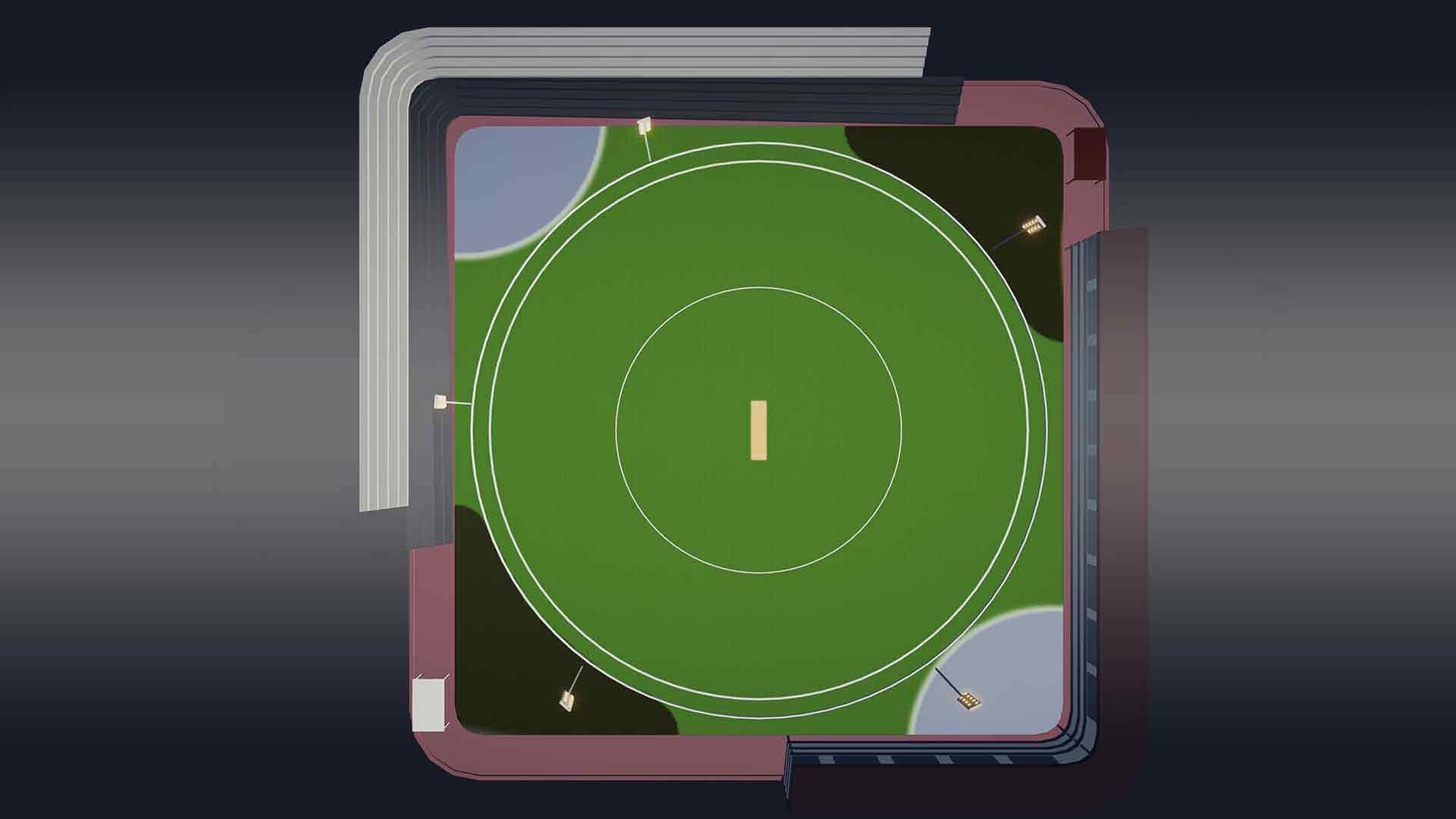 3D Cricket Stadium And Props Model - TurboSquid 2340843