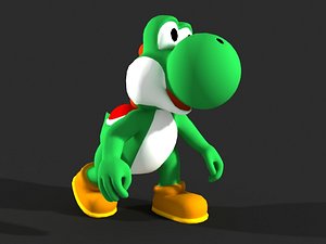 3D Yoshi Models - Browse & Download Formats - TurboSquid