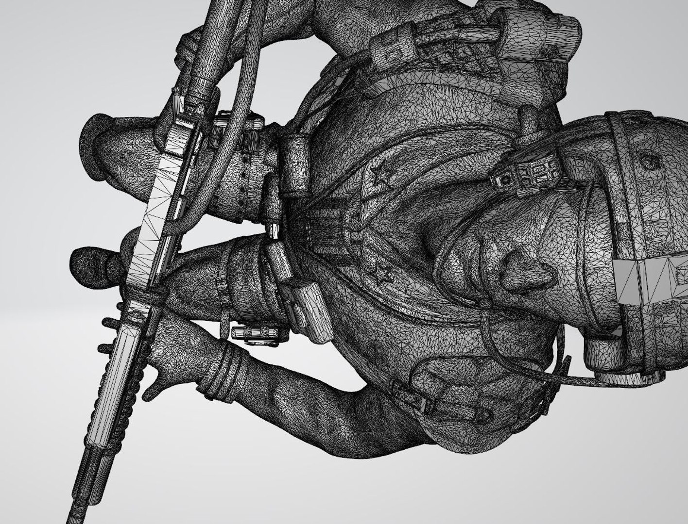 Soldier Model - TurboSquid 1370065