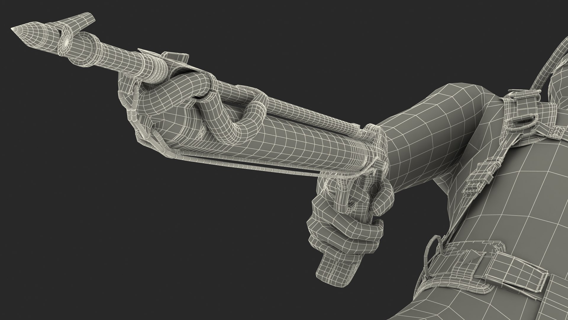 3D Diver With Underwater Speargun And Fish Rigged - TurboSquid 1883235