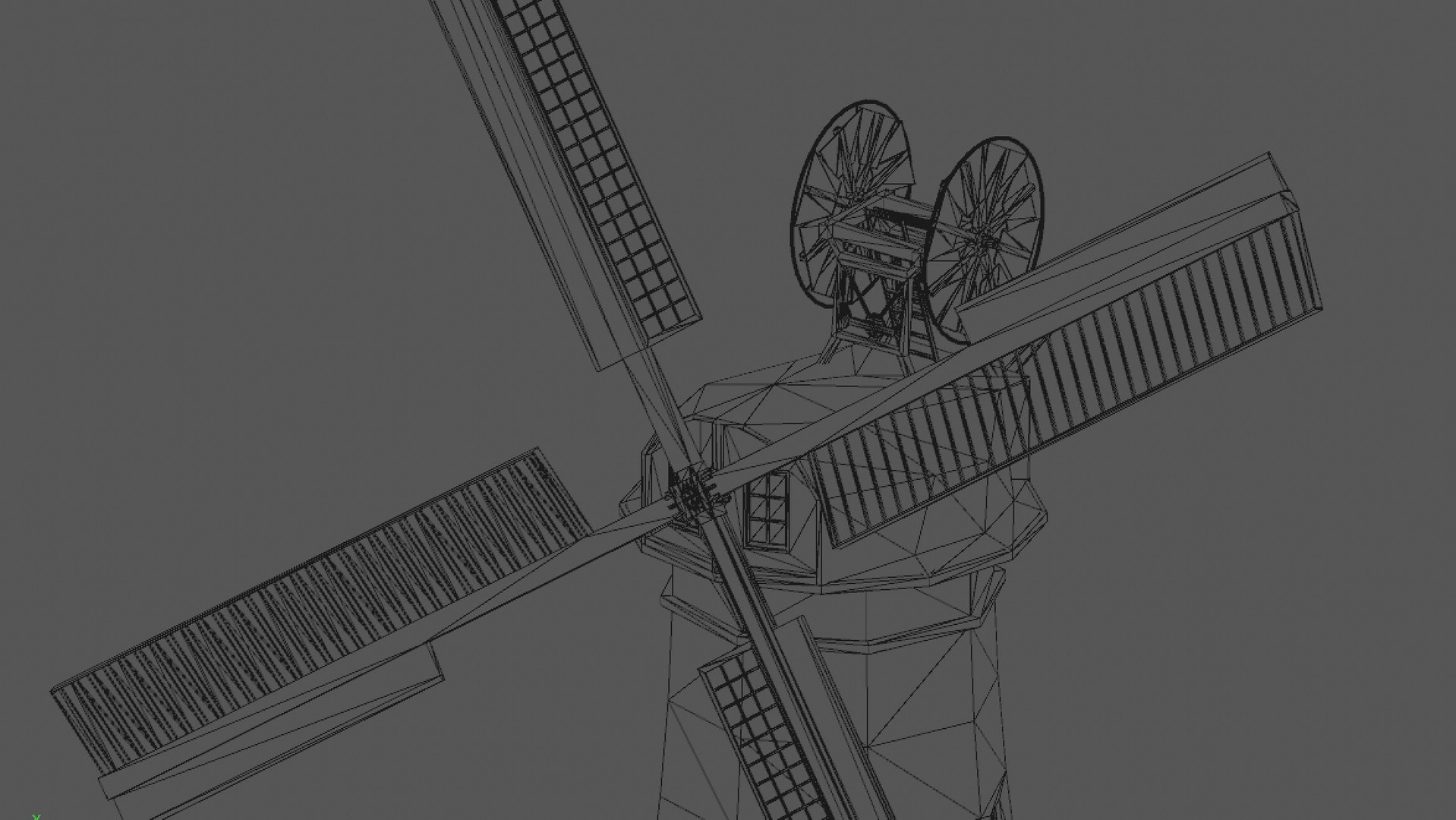 3D Traditional Windmill DETAILED - TurboSquid 2105774