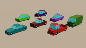 Free 3D Cartoon Car Models - Available For Download On TurboSquid