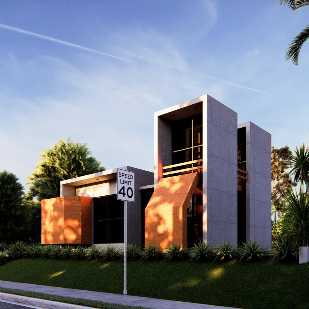 3D Modern Building 19 - TurboSquid 1748578