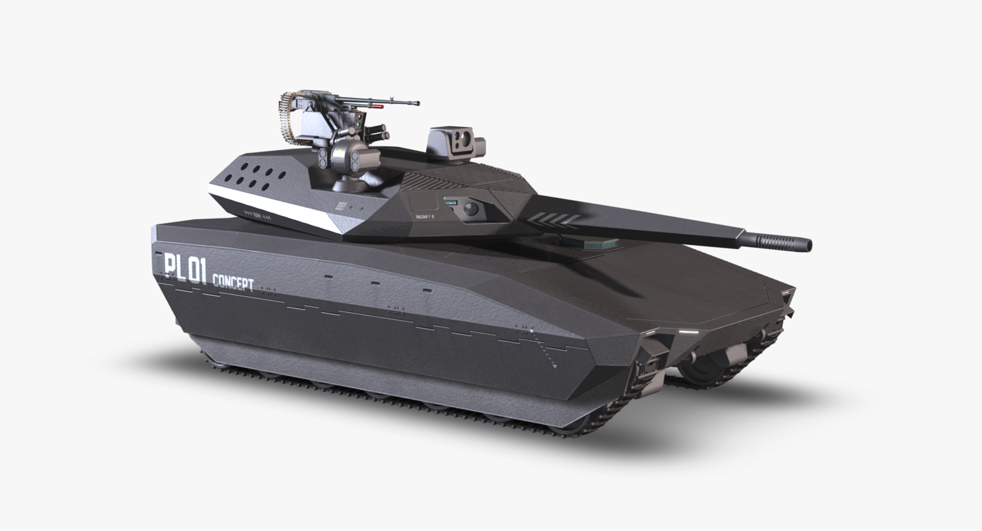 Stealth Tank Dxf
