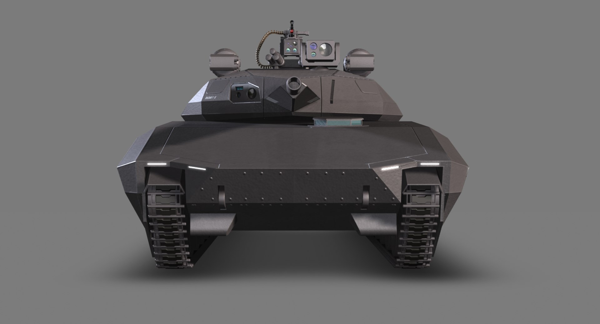 Stealth Tank Dxf