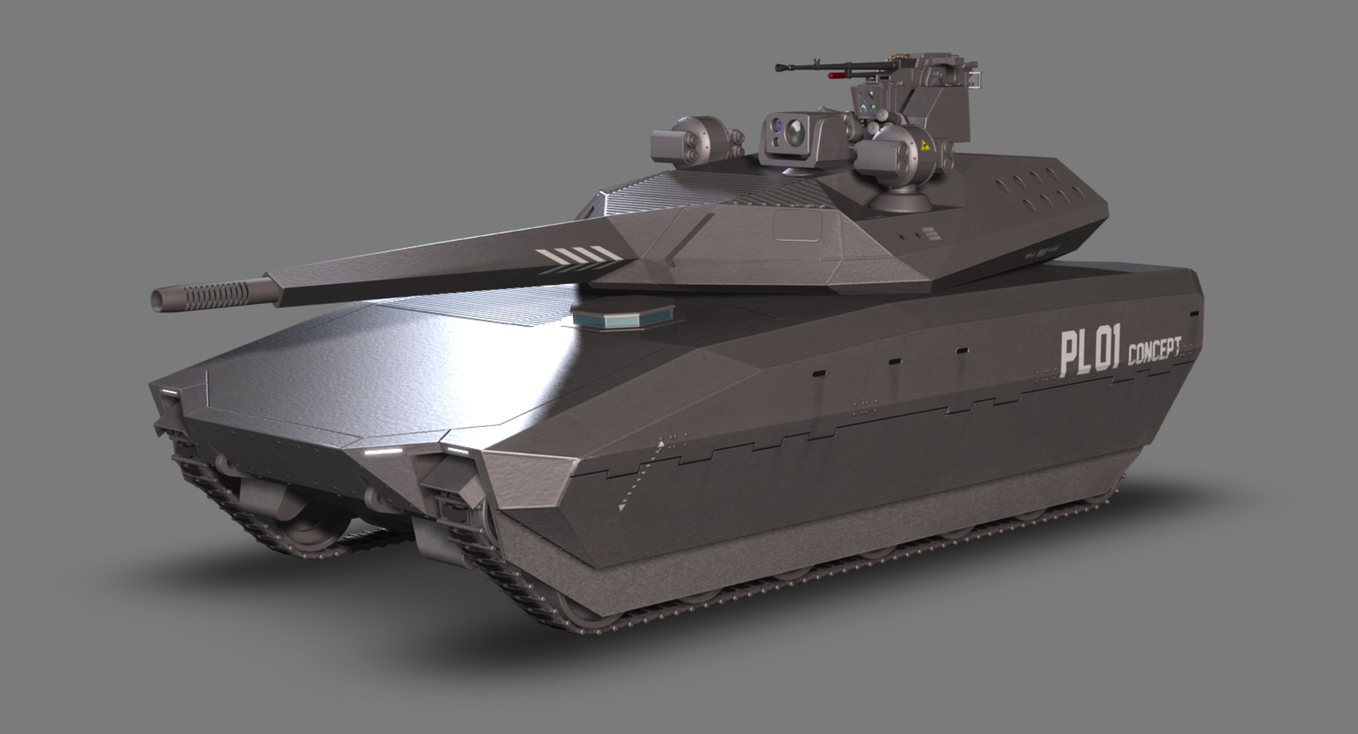 Stealth Tank Dxf