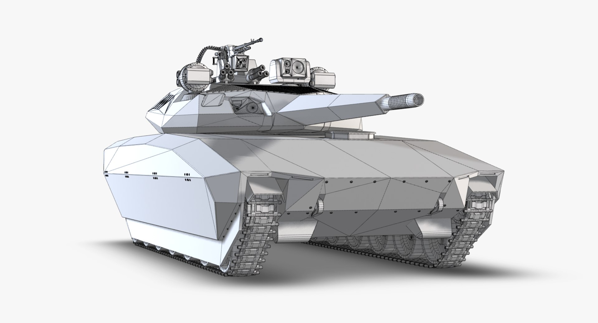Stealth Tank Dxf