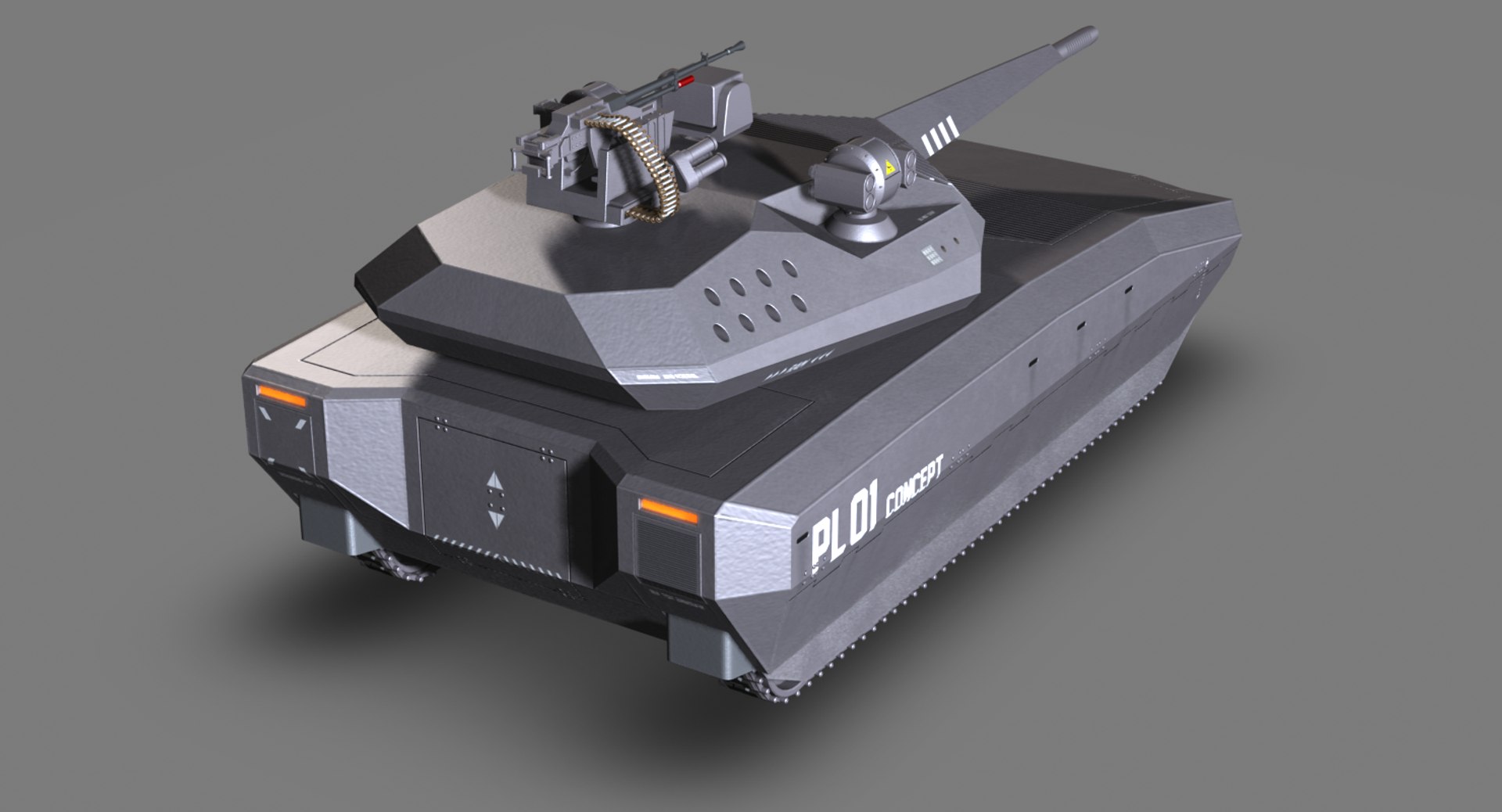 Stealth Tank Dxf