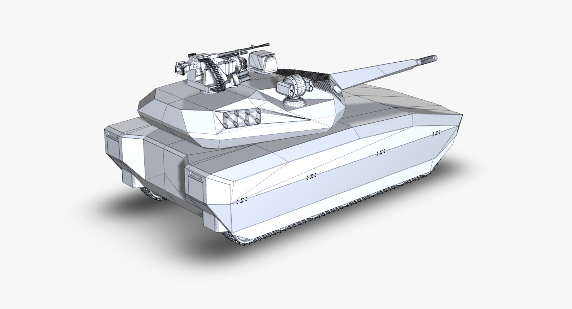 Stealth Tank Dxf