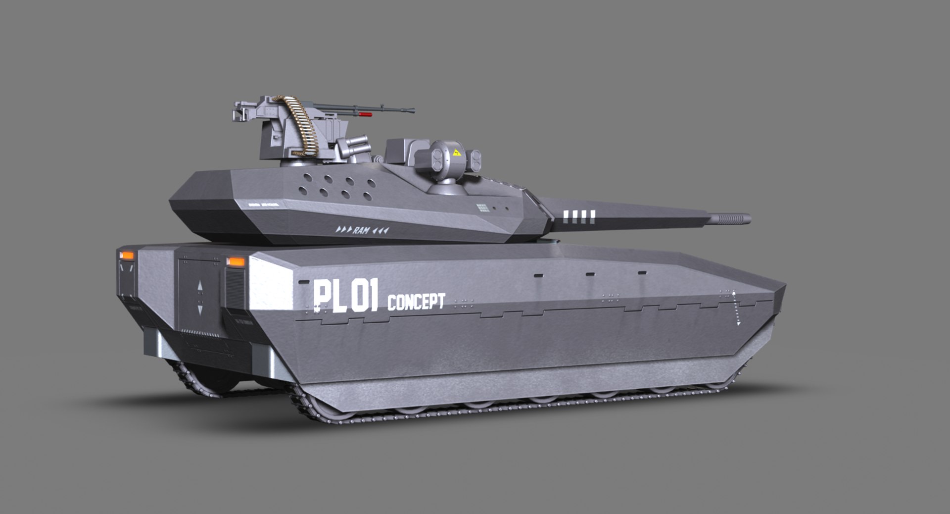 Stealth Tank Dxf