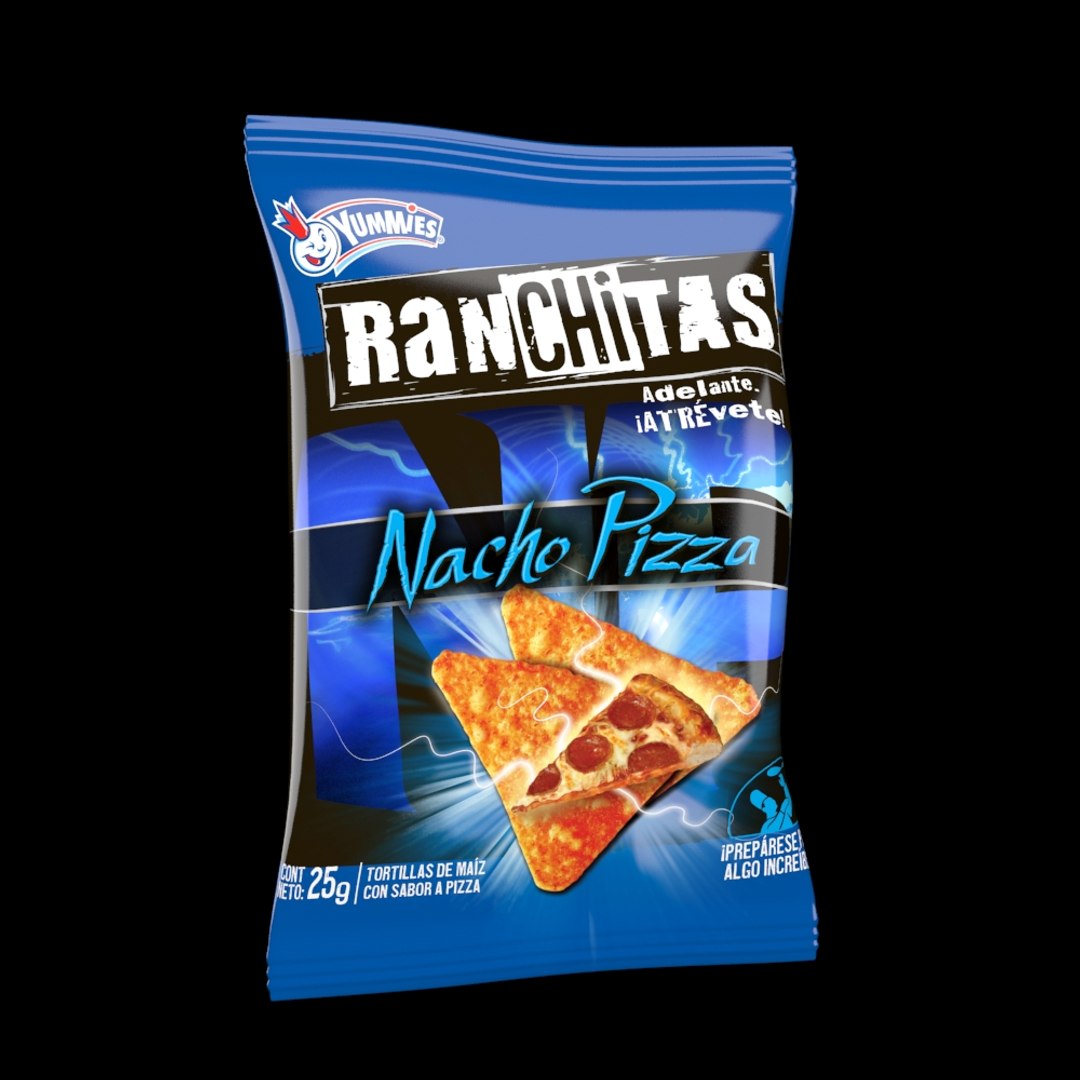 3d Ranchitas Chips Bag