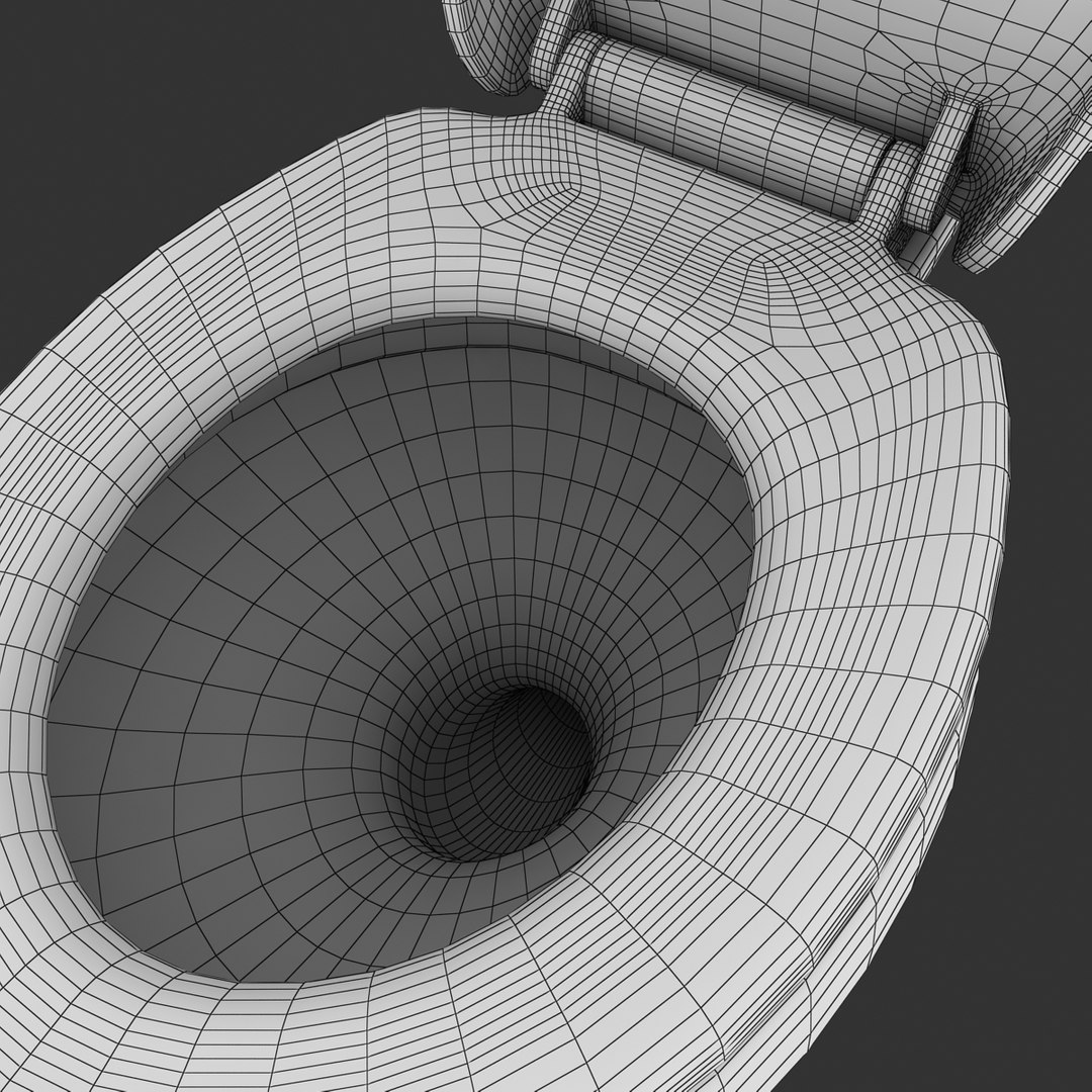 Toilet 3d Max