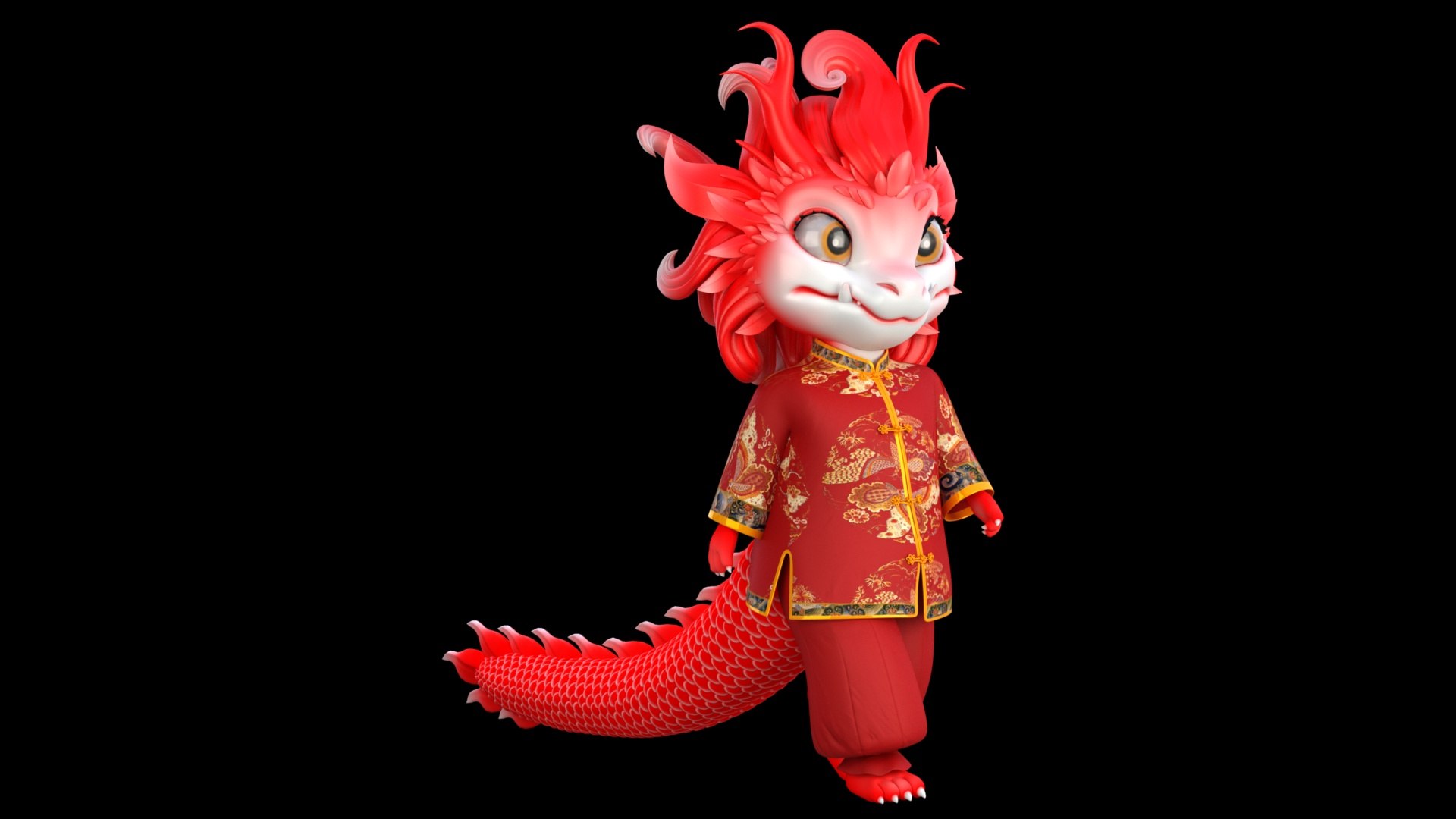 3D Little Dragons - TurboSquid 2218829