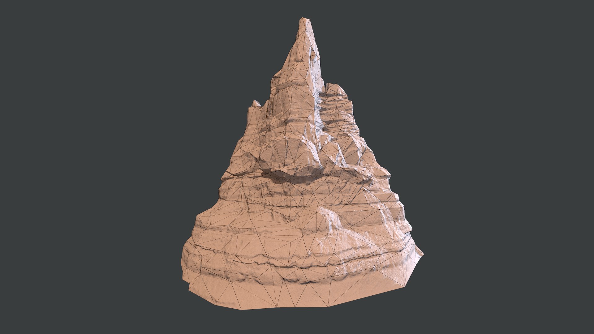 3D Red Rock Sandstone - TurboSquid 2134560