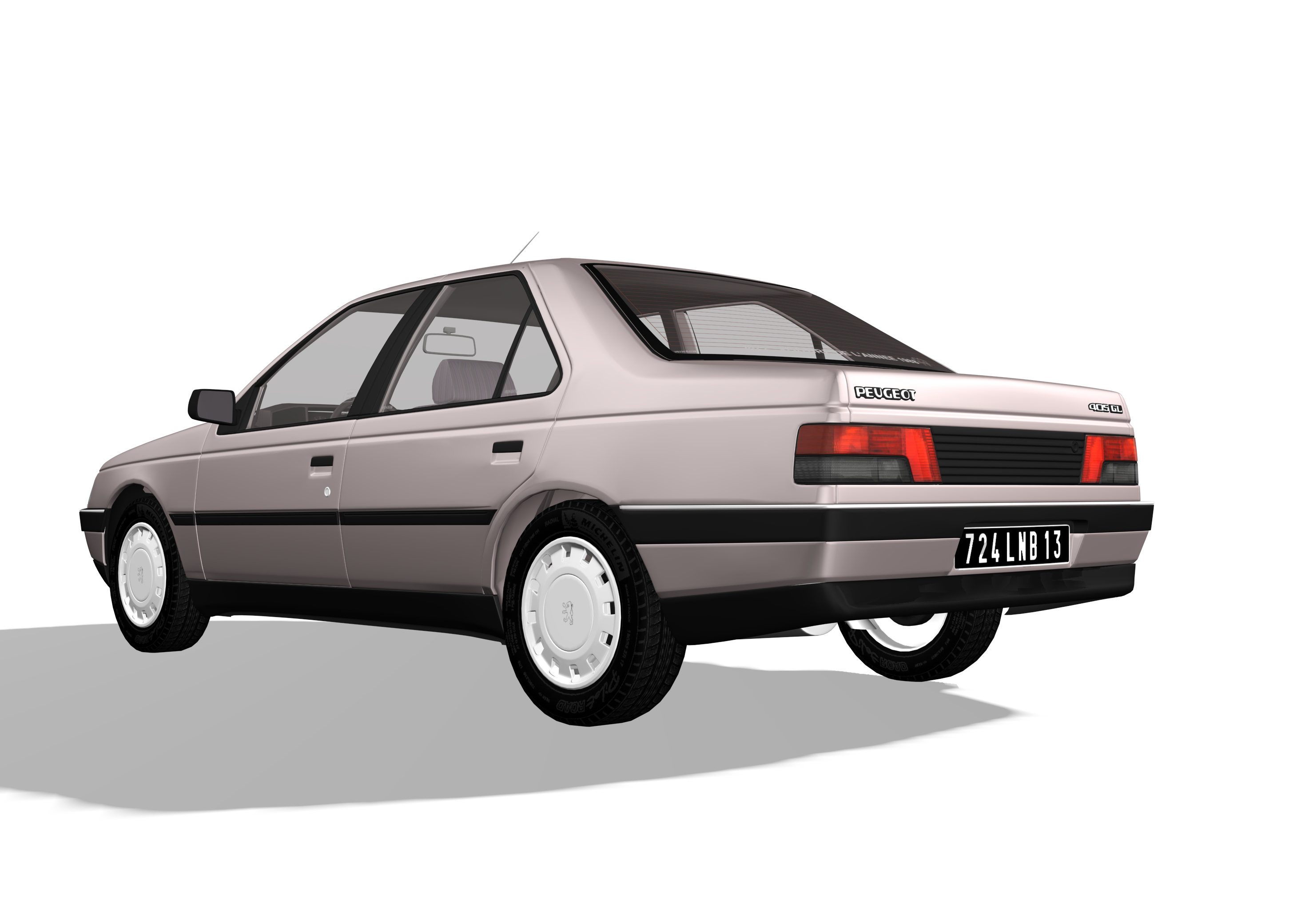 3D peugeot 405 - TurboSquid 1680682