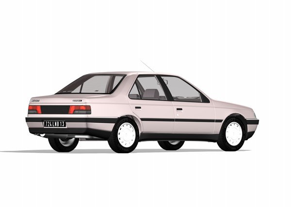 3D peugeot 405 - TurboSquid 1680682