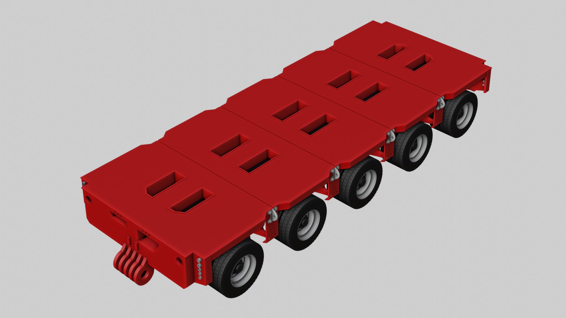 GOLDHOFER THP SL 5 アクスル トレーラー3Dモデル - TurboSquid 2126980
