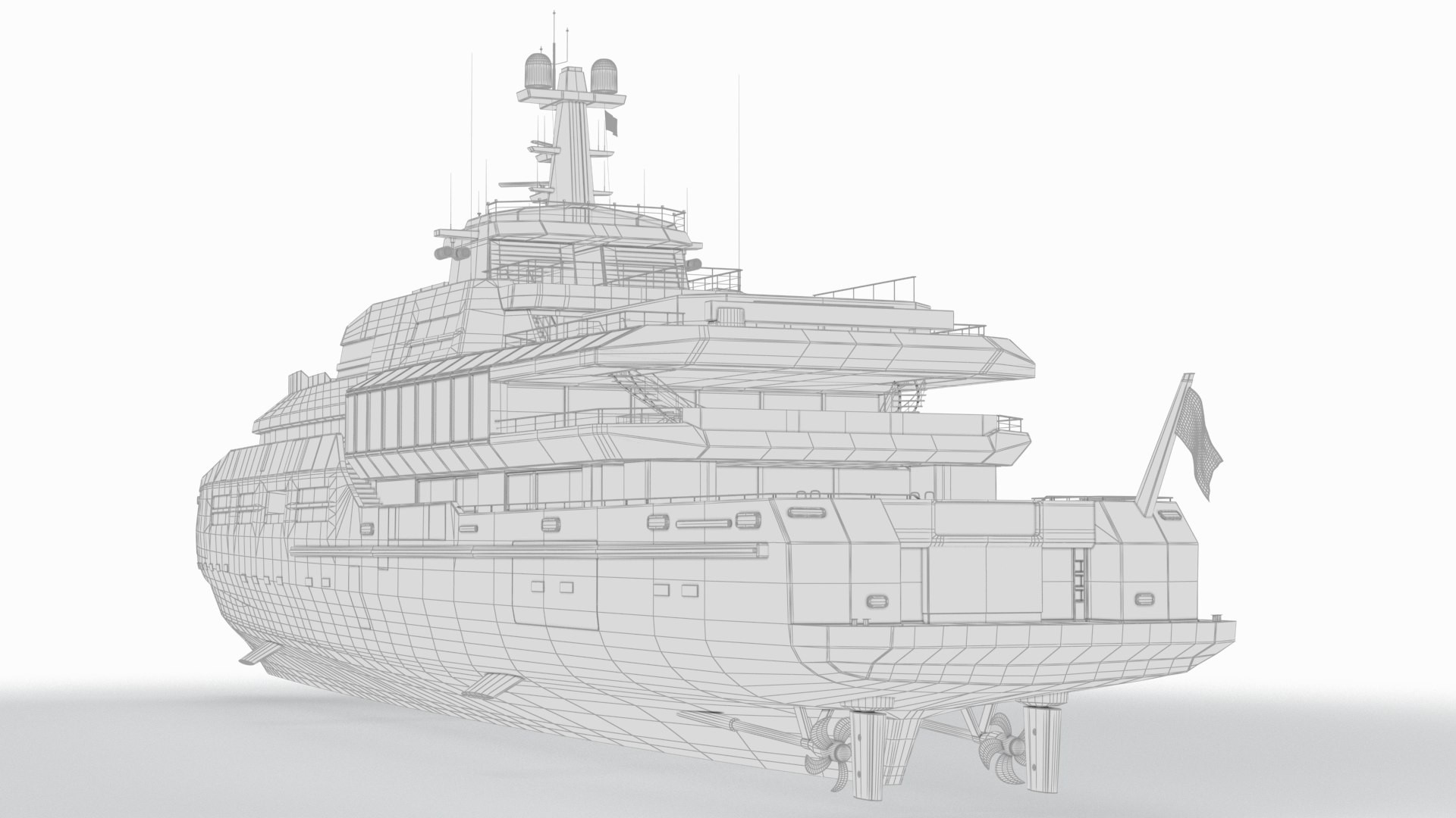 Aldus Yacht 3D - TurboSquid 2411269