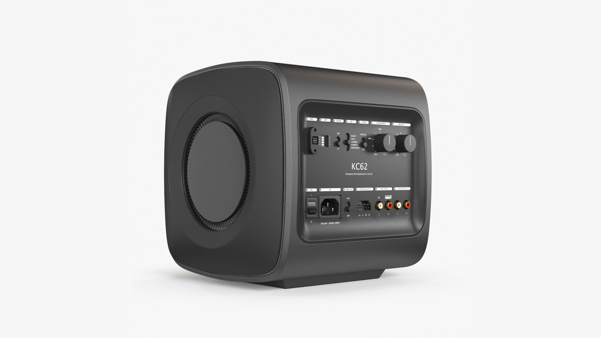 3D KEF KC62 Model - TurboSquid 1914067