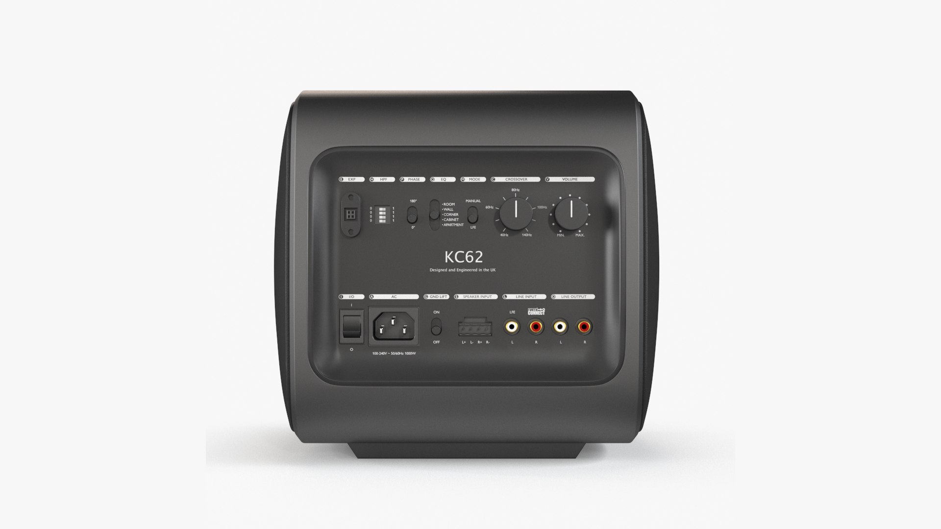 3D KEF KC62 Model - TurboSquid 1914067