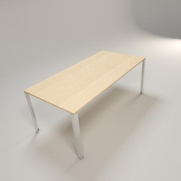 free dining table 3d model