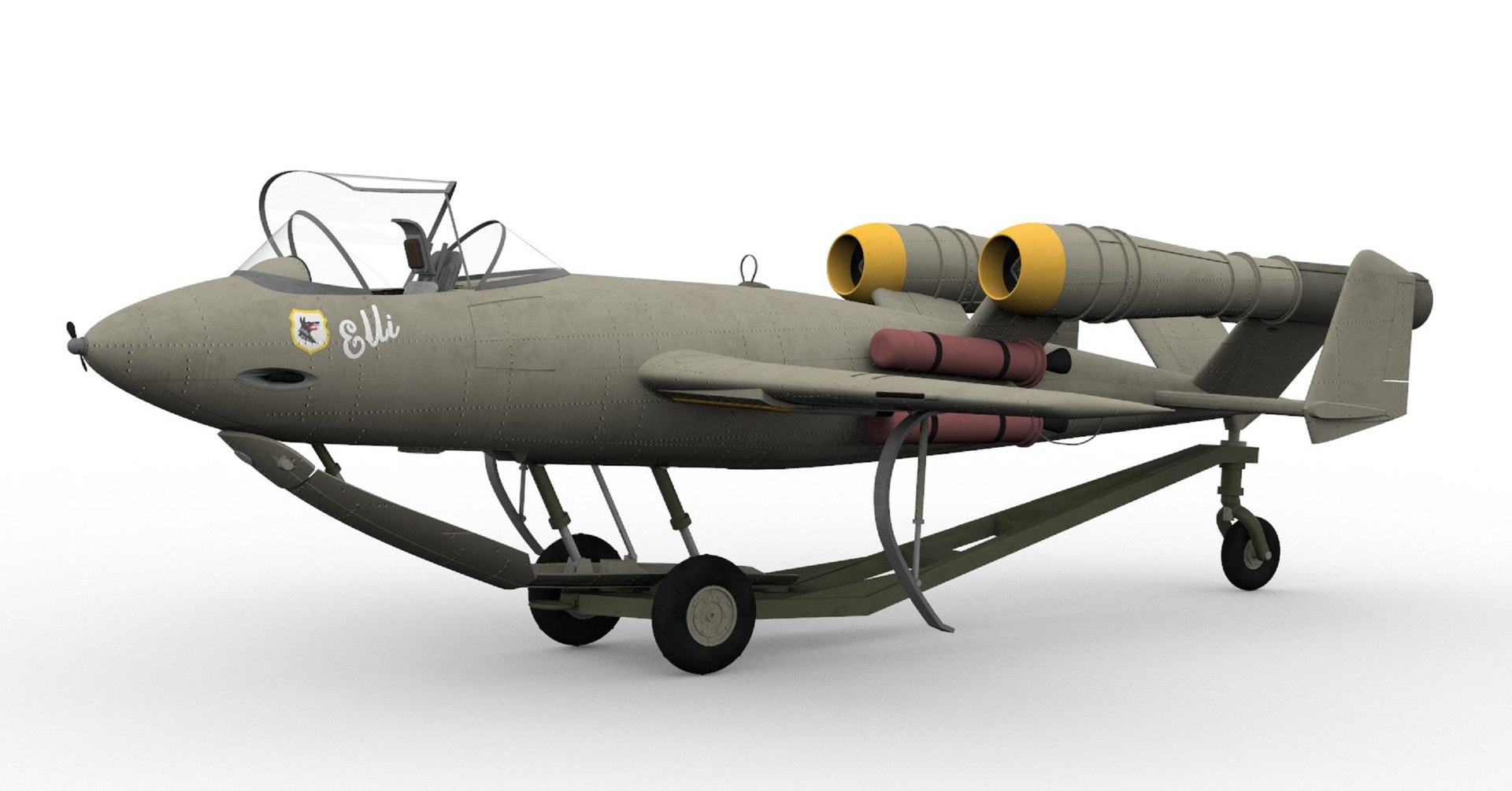 Ju EF126 Elli Dual Argus As 104 Model - TurboSquid 2184811