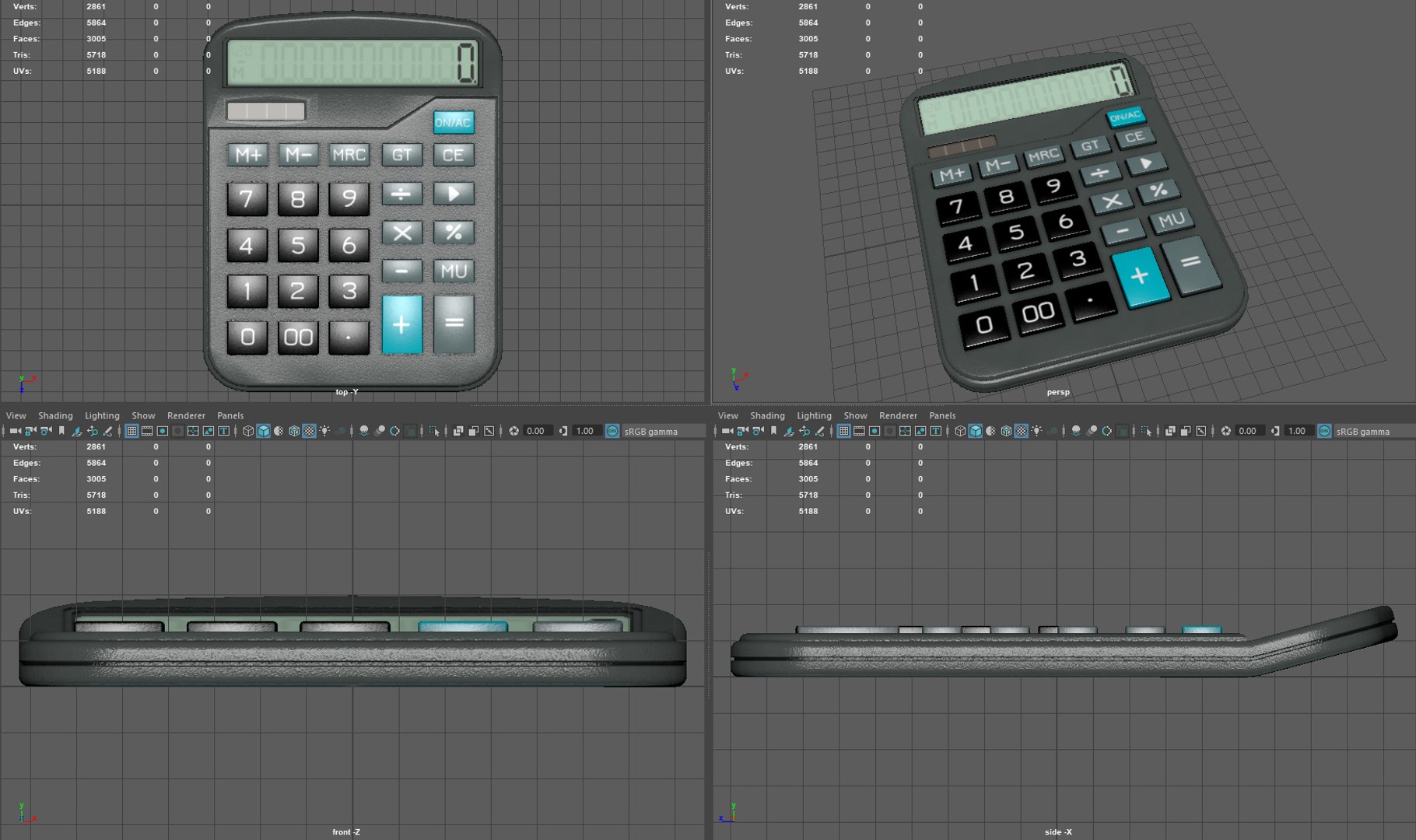 3D Model Calculator - TurboSquid 1874815