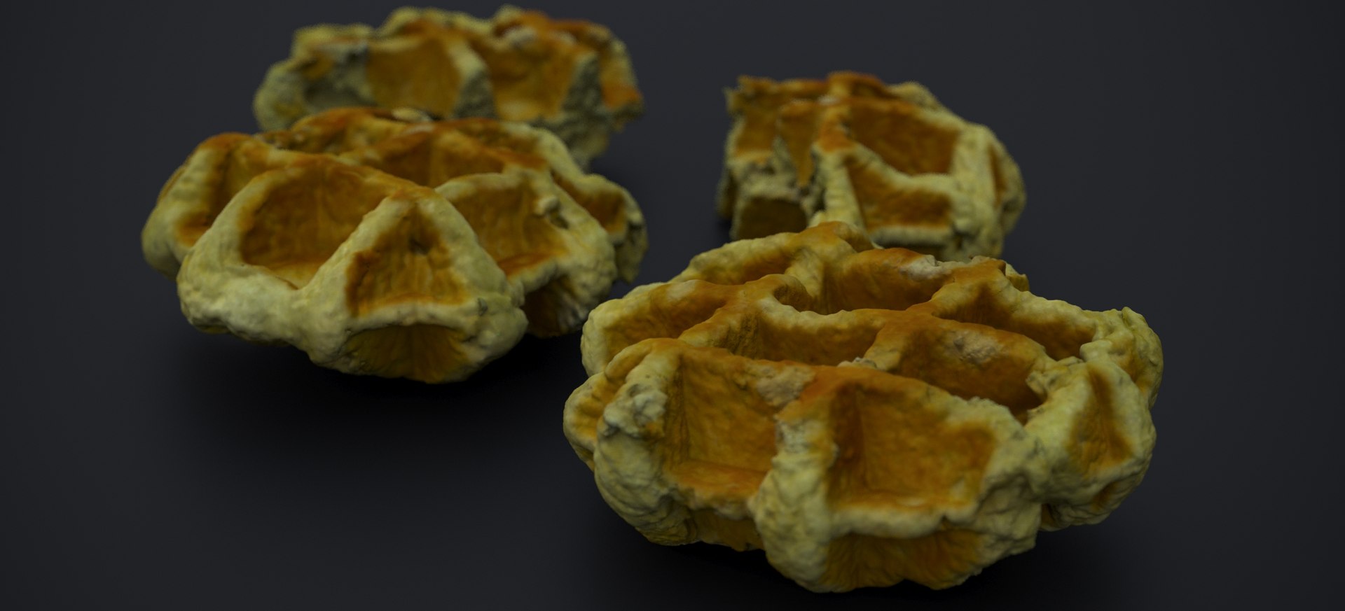 3D GERMAN STREET FOOD WAFFLES 2024 - TurboSquid 2249318