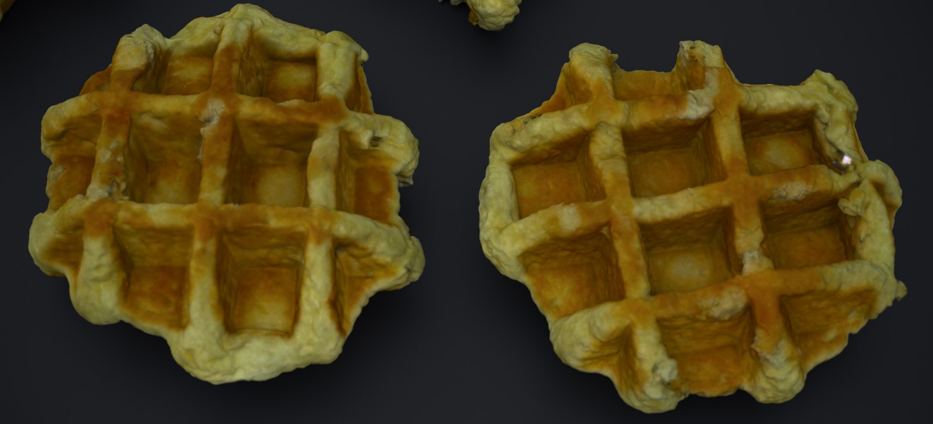 3D GERMAN STREET FOOD WAFFLES 2024 - TurboSquid 2249318